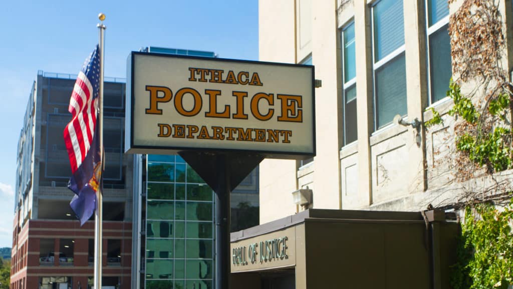 Ithaca man faces felony charges after vandalism, false fire alarm spree