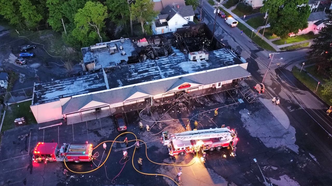 Geneva's new fire chief comments on Tuesday's massive fire at Castle ...