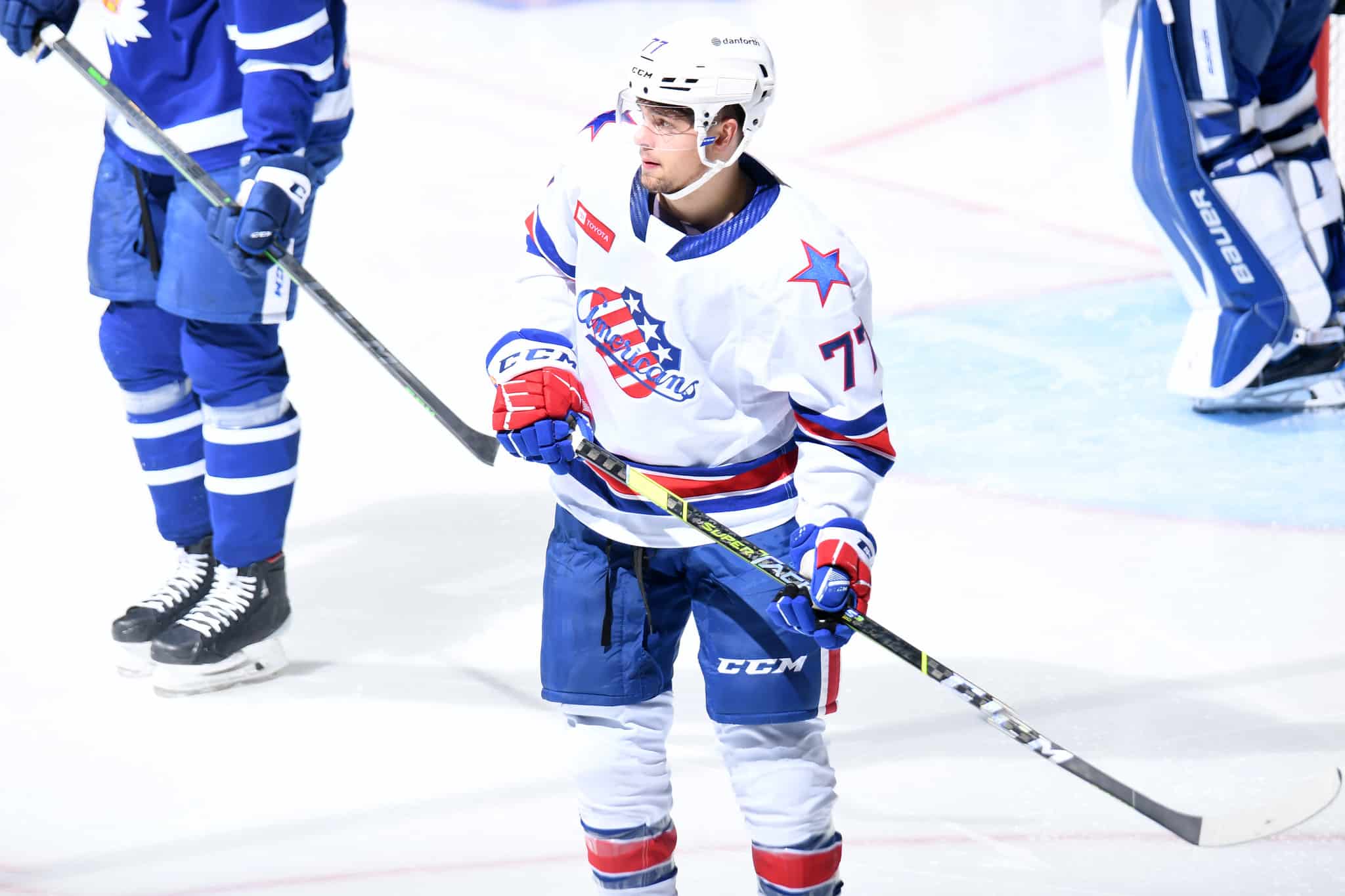 Amerks forward JJ Peterka returns to practice | Fingerlakes1.com