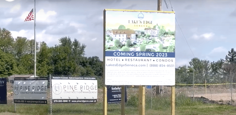 Lake's Edge Seneca project seeking new financing