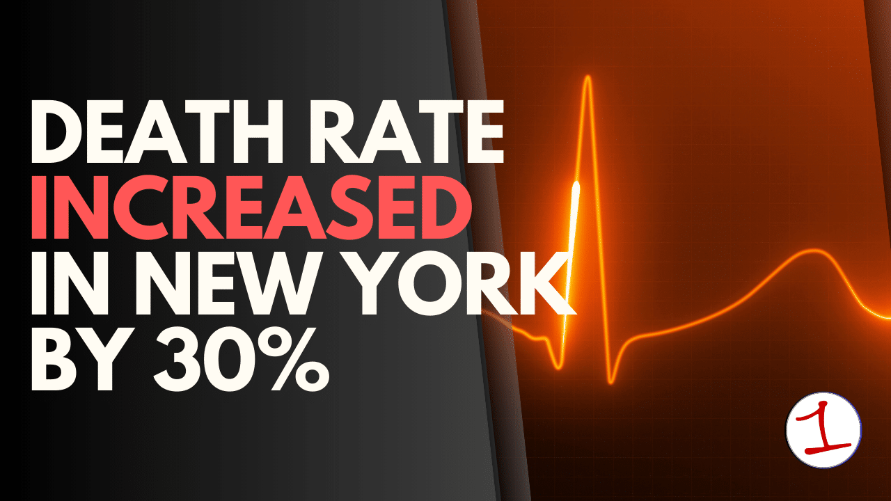 Report finds New York's death rate spiked 30% during pandemic