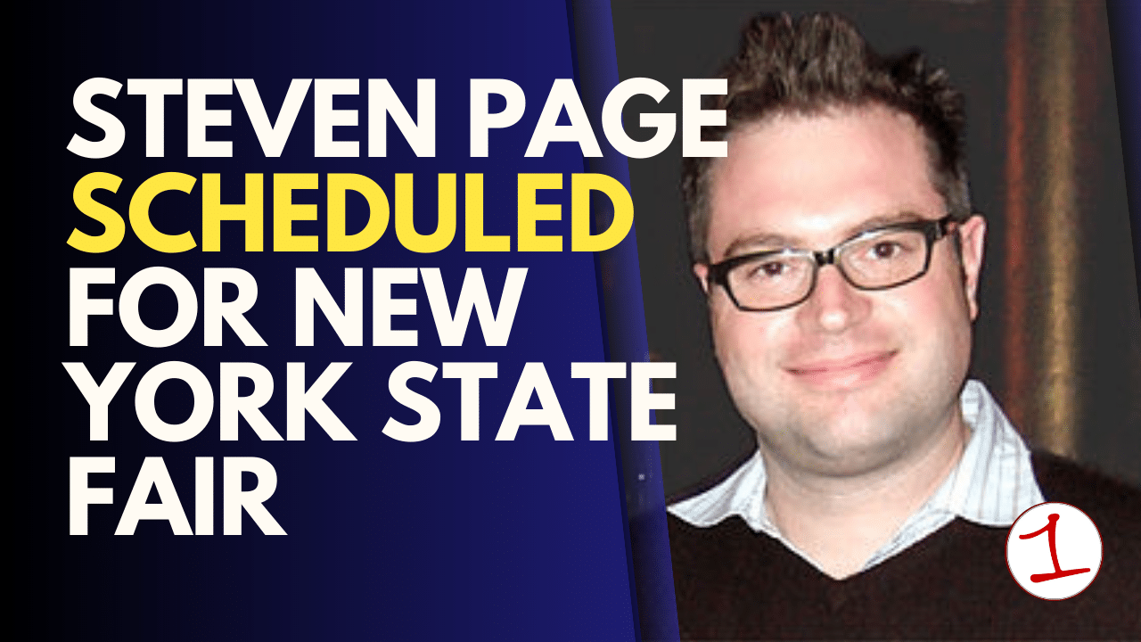 Former Barenaked Ladies lead Steven Page will play New York State Fair