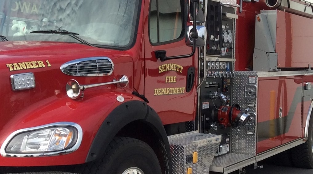 Sennett garage fire under investigation: One sent to area hospital by ...