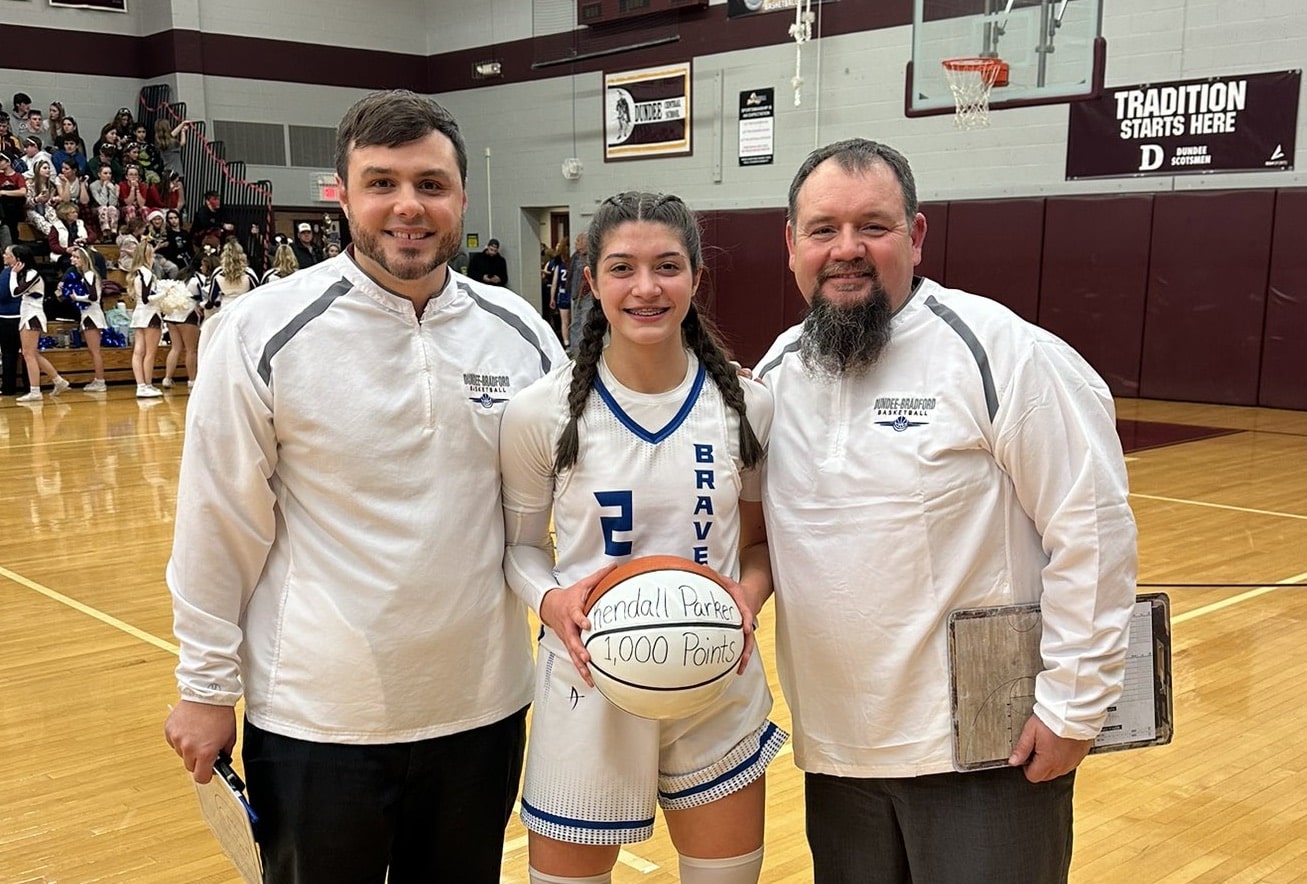 THURSDAY HS BASKETBALL REPORT: Dundee/Bradford’s Kendall Parker scores ...