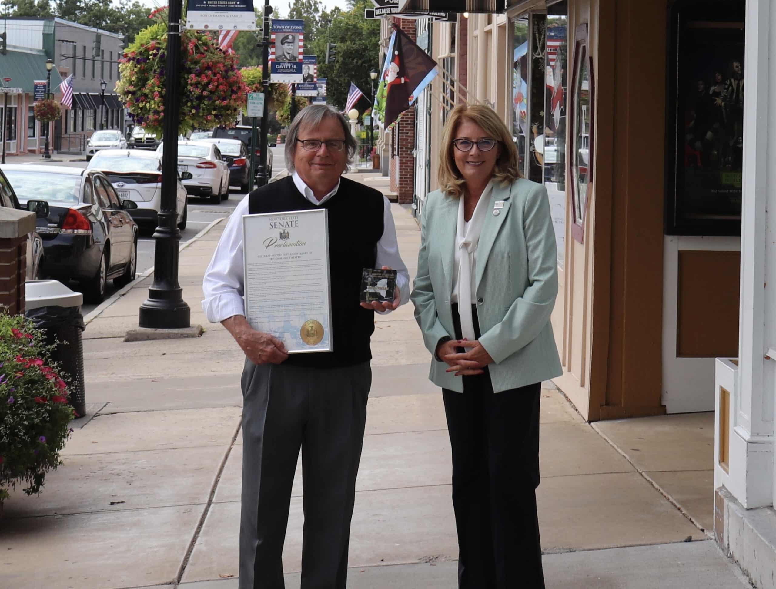 Bob Ohmann honored with state honor for dedication to Lyons