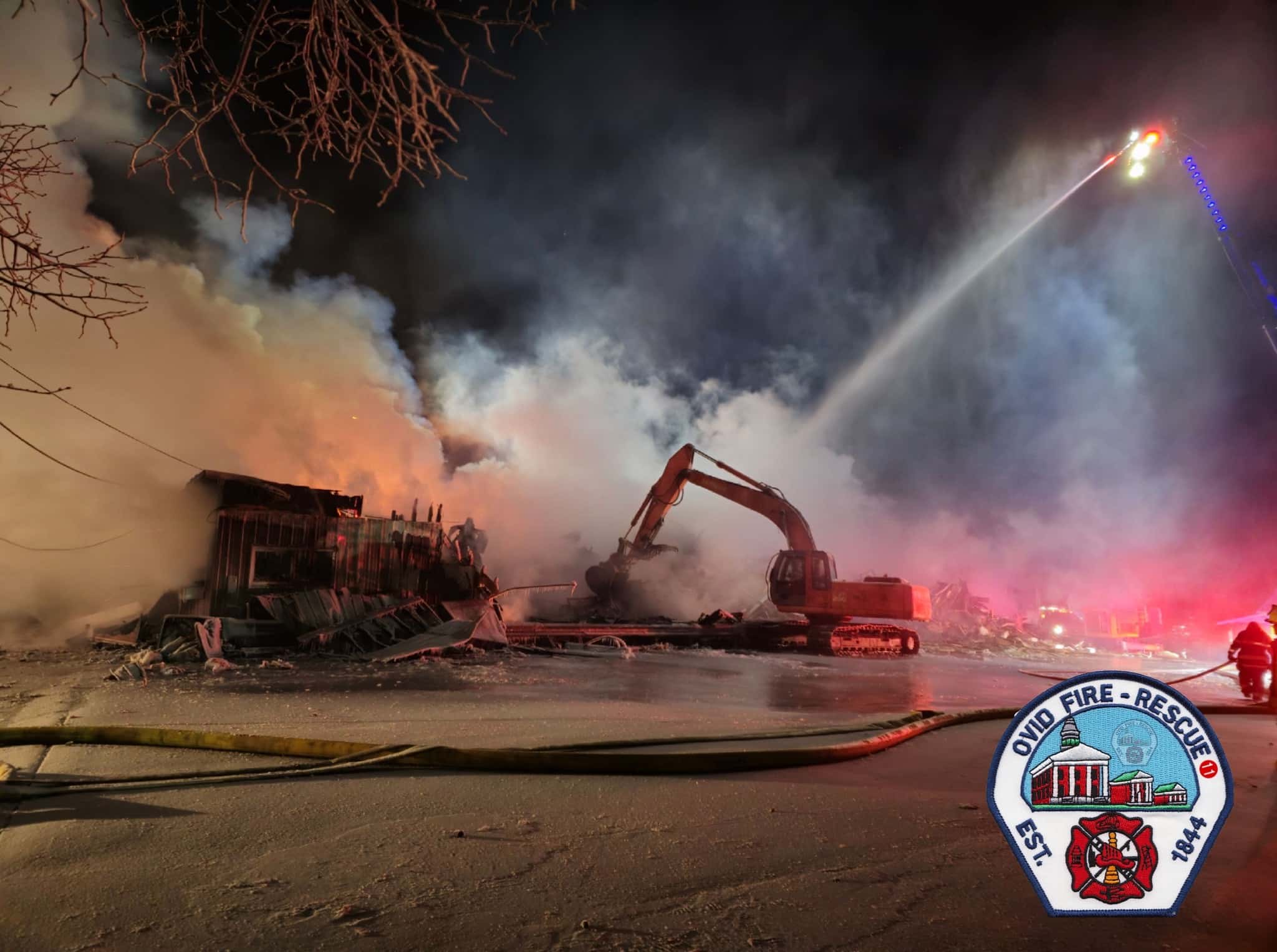 Historic fire devastates village of Ovid: Community rallies in response ...