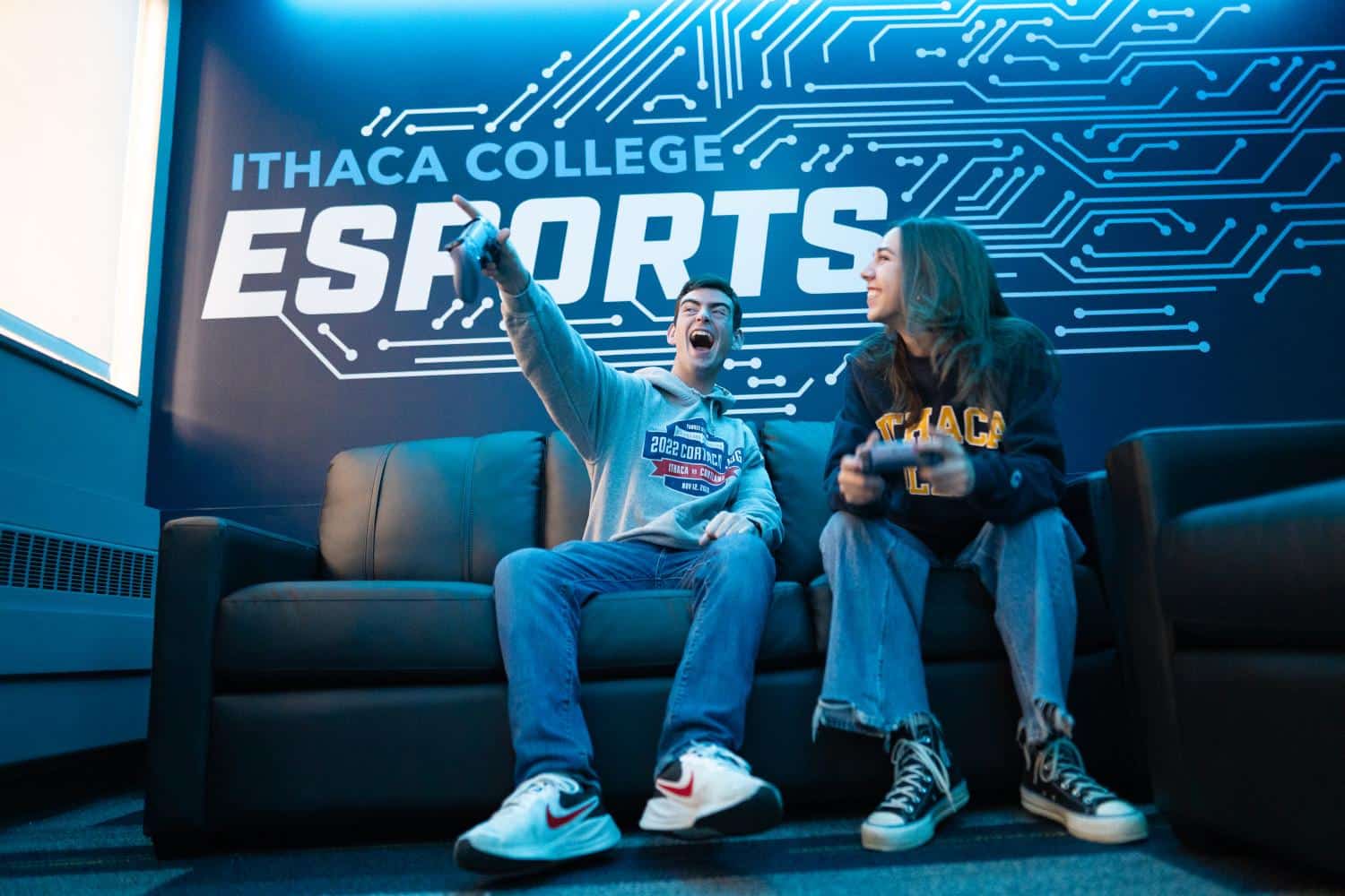 Ithaca College debuts high-tech esports lounge