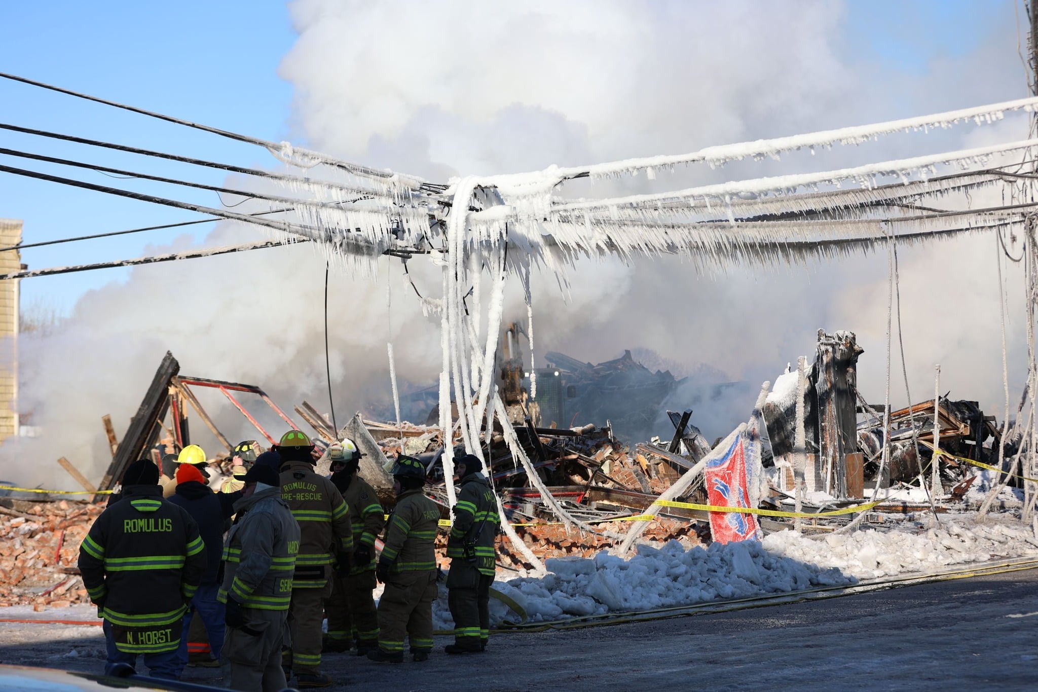 Health advisory issued after Ovid fires: What are the risks?