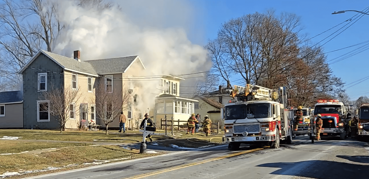 House fire in Willard: Third incident in less than 24 hours (video)