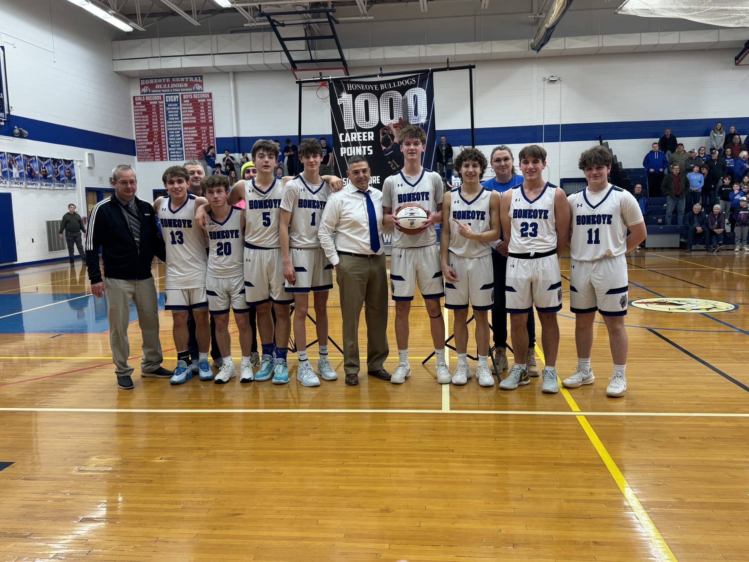 FRIDAY HS BASKETBALL REPORT: Honeoye's Landon Washburn joins 1000-point ...