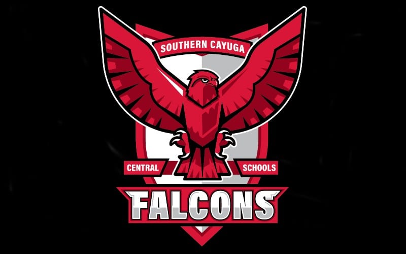 Southern Cayuga unveils new Falcons mascot logo