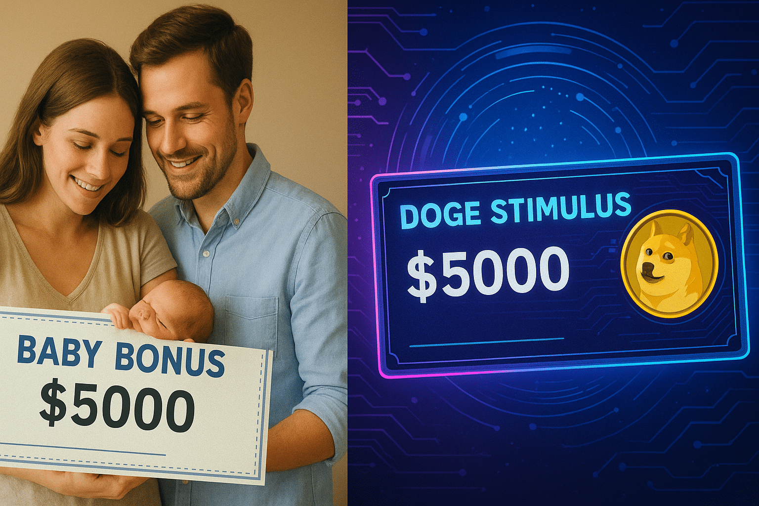 Baby bonus vs. DOGE stimulus: What’s the difference?