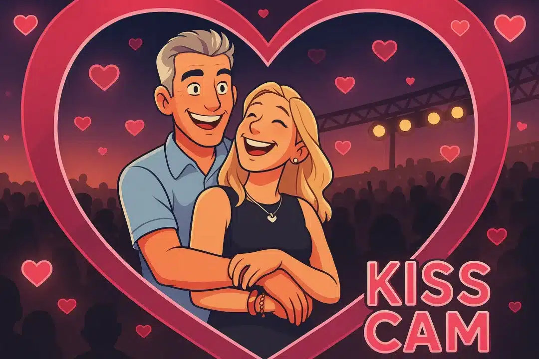 Coldplay Concert Kiss Cam Sparks Scandal for CEO Andy Byron (video)