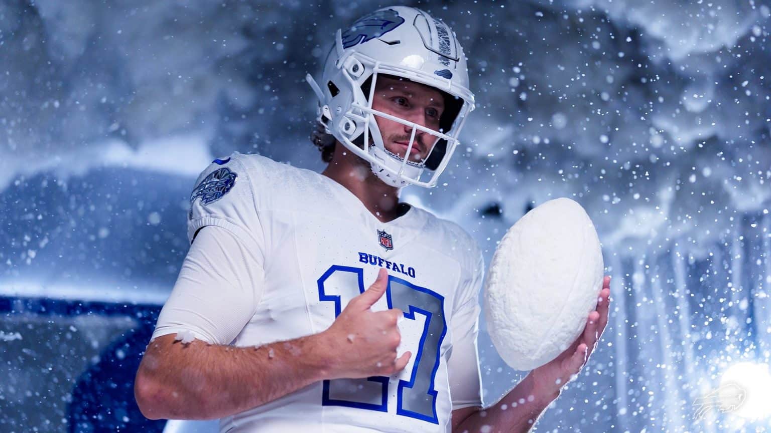 Bills unveil new "Cold Front" Nike Rivalries uniform for Week 5 matchup against Patriots