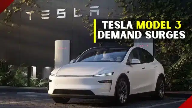 Tesla Model 3 sees rising demand as US EV market shifts toward electric ...