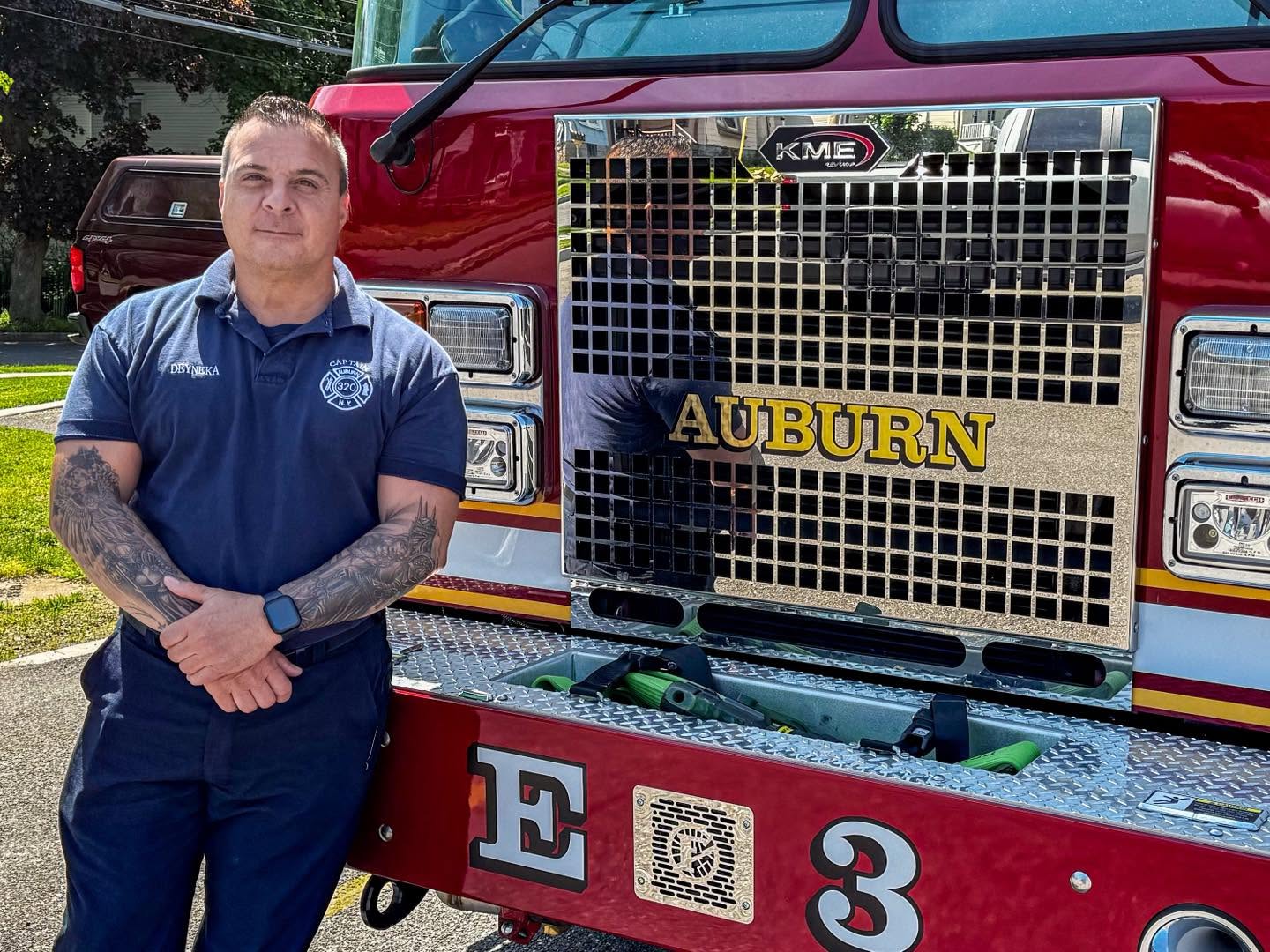 Auburn fire captain retires after more than three decades of service